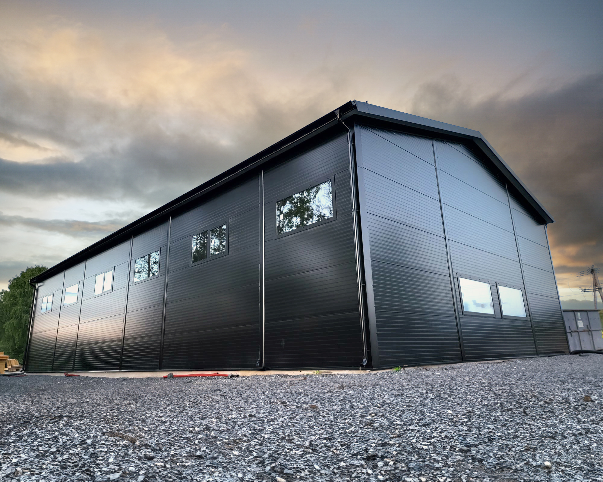 Sandwichpanel - med isolering til gode priser | Hallgruppen